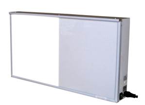 Négatoscope GEM 2 plages - Universmedical.fr