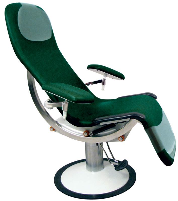 Fauteuil de prélèvement hauteur variable hydraulique Promotal Deneo ...